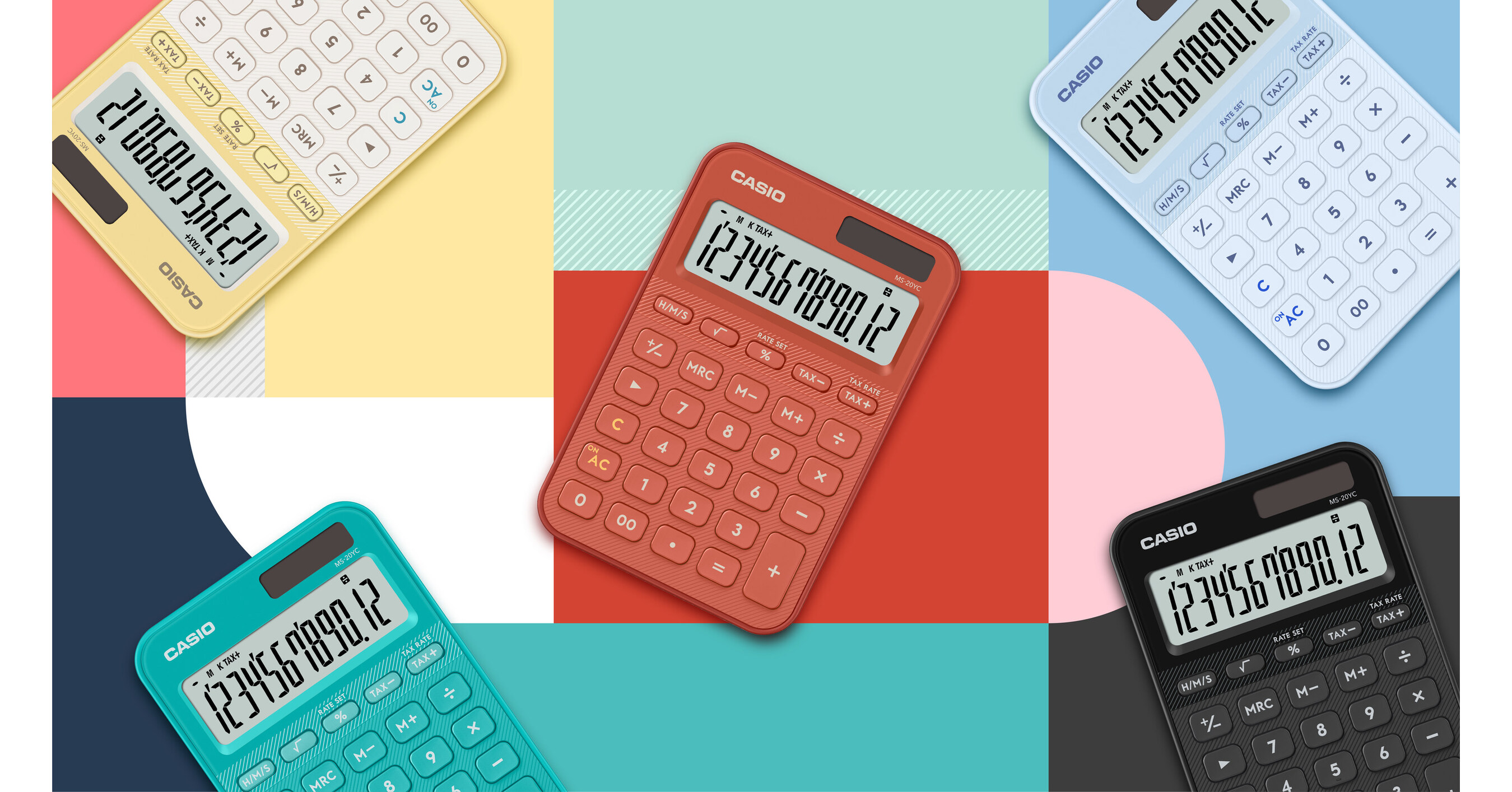 Casio lanzará 25 calculadoras de diseño