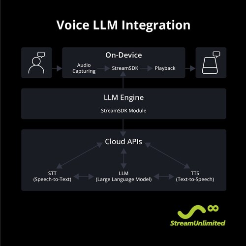 StreamUnlimited Launches Customizable Voice LLM Reference Integration ...