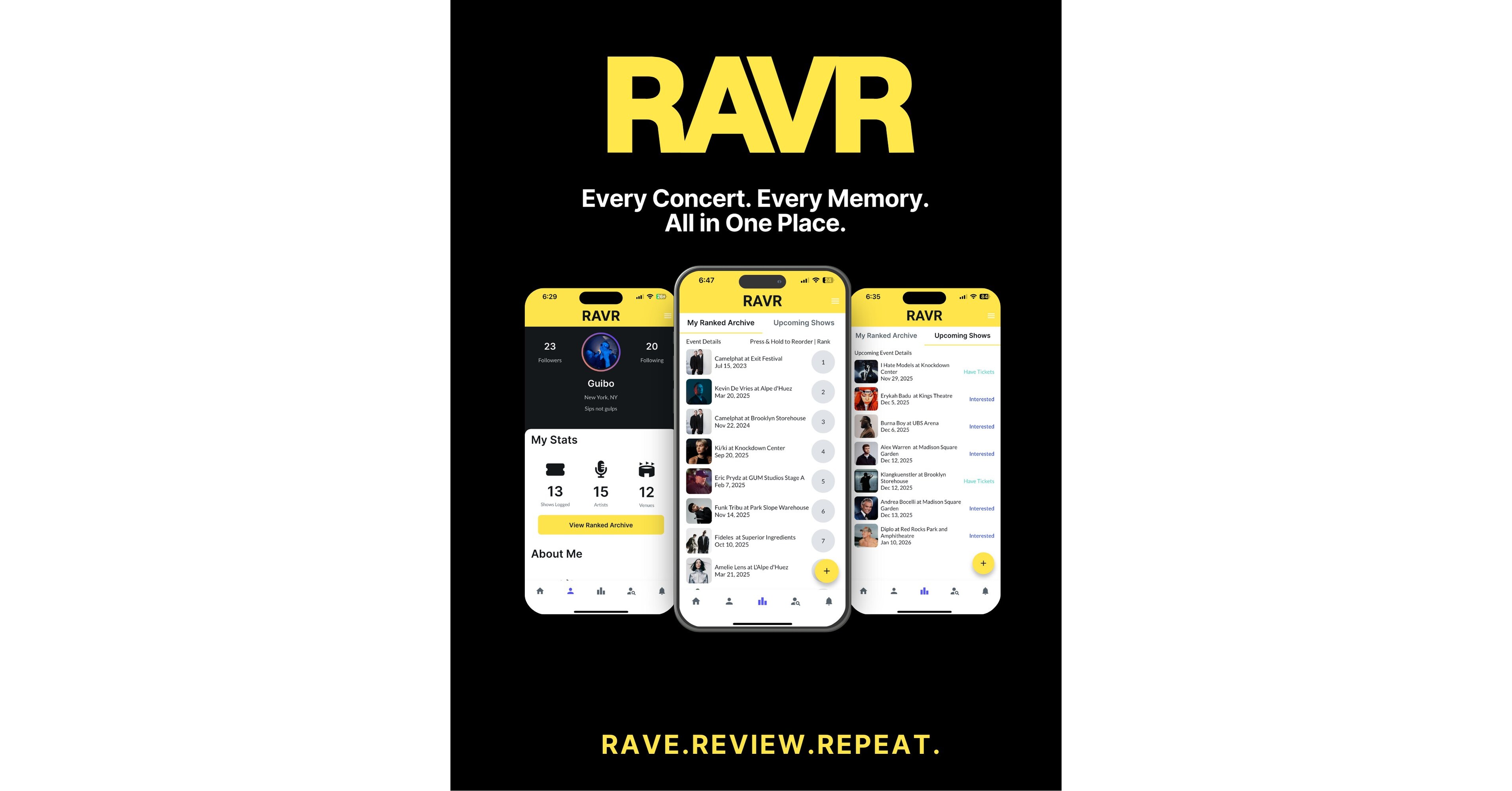 RAVR Puts Fan Intelligence at the Center of Live Music