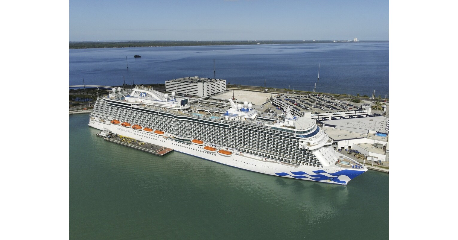 Sky Princess Arrives at Port Canaveral as First Royal-Class Ship to ...