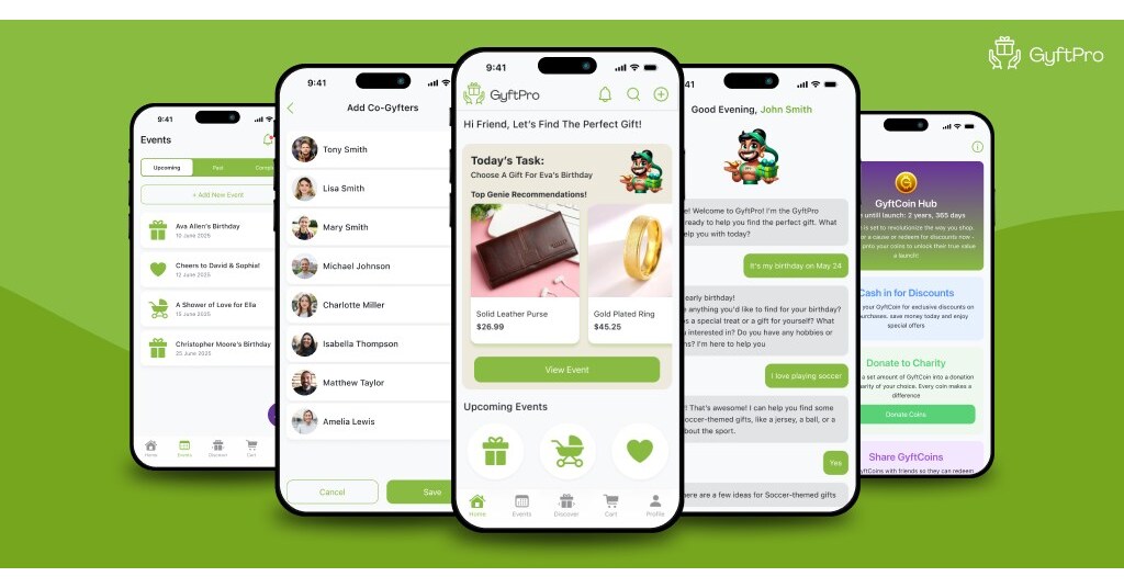GyftPro Launches the First Social Gifting App That Uses AI to Bring ...