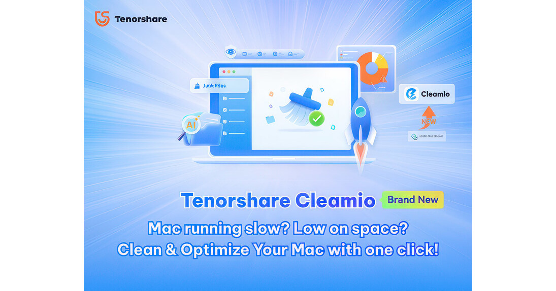 Tenorshare Cleamio 3.3.0 Official Release: A Smarter, Faster Mac Optimization Solution
