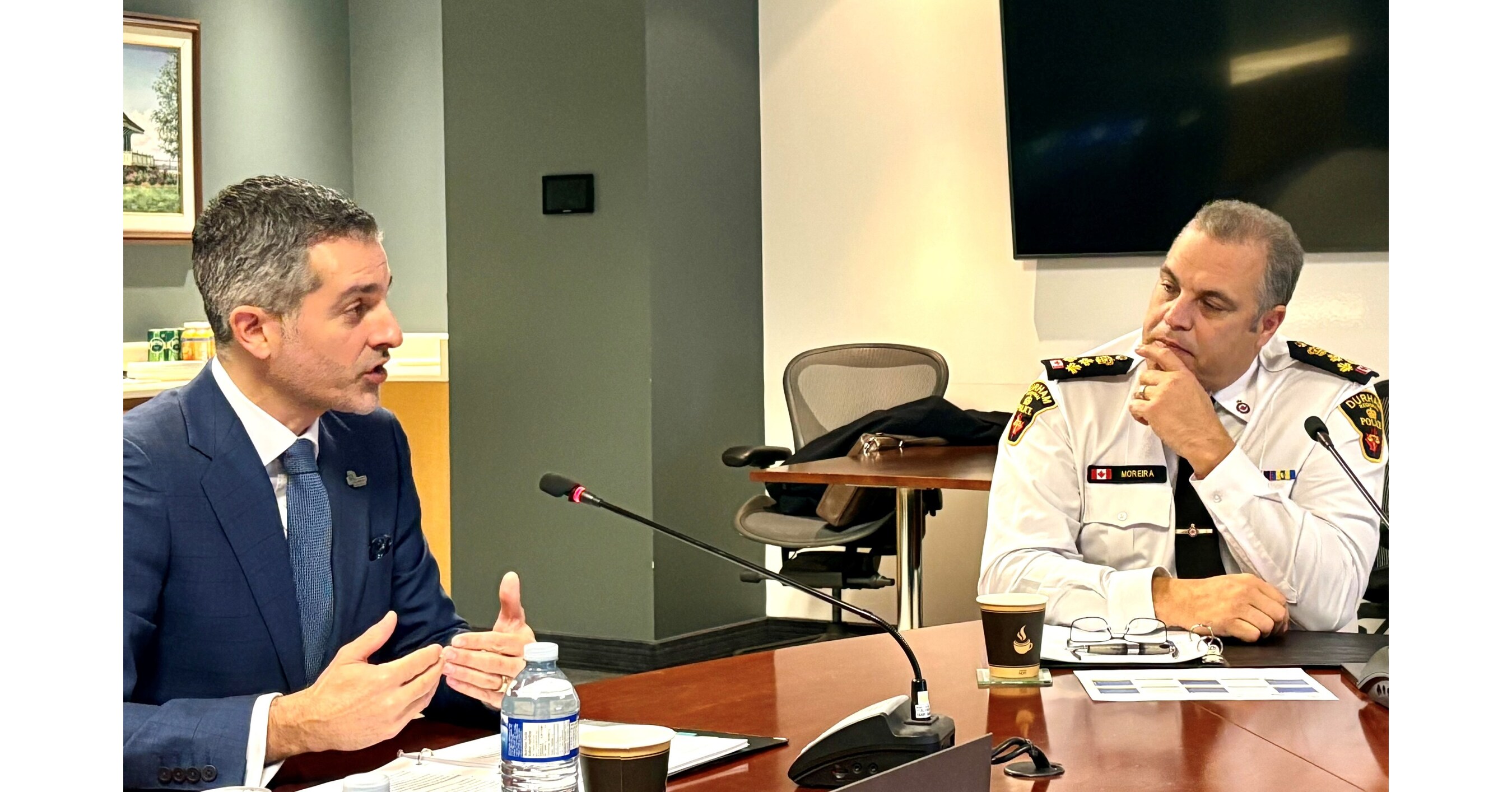 Inspector General of Policing Meets with Durham Regional Police Service ...