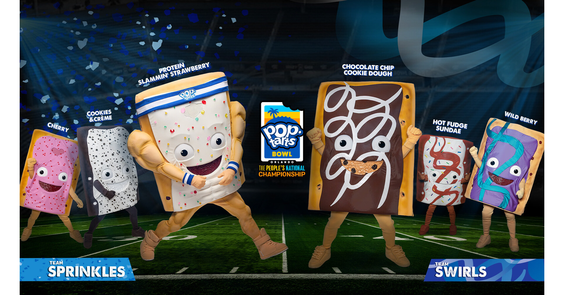Meet the 2025 Pop-Tarts™ Bowl Edible Elite: Pop-Tarts® Unwraps Rosters ...