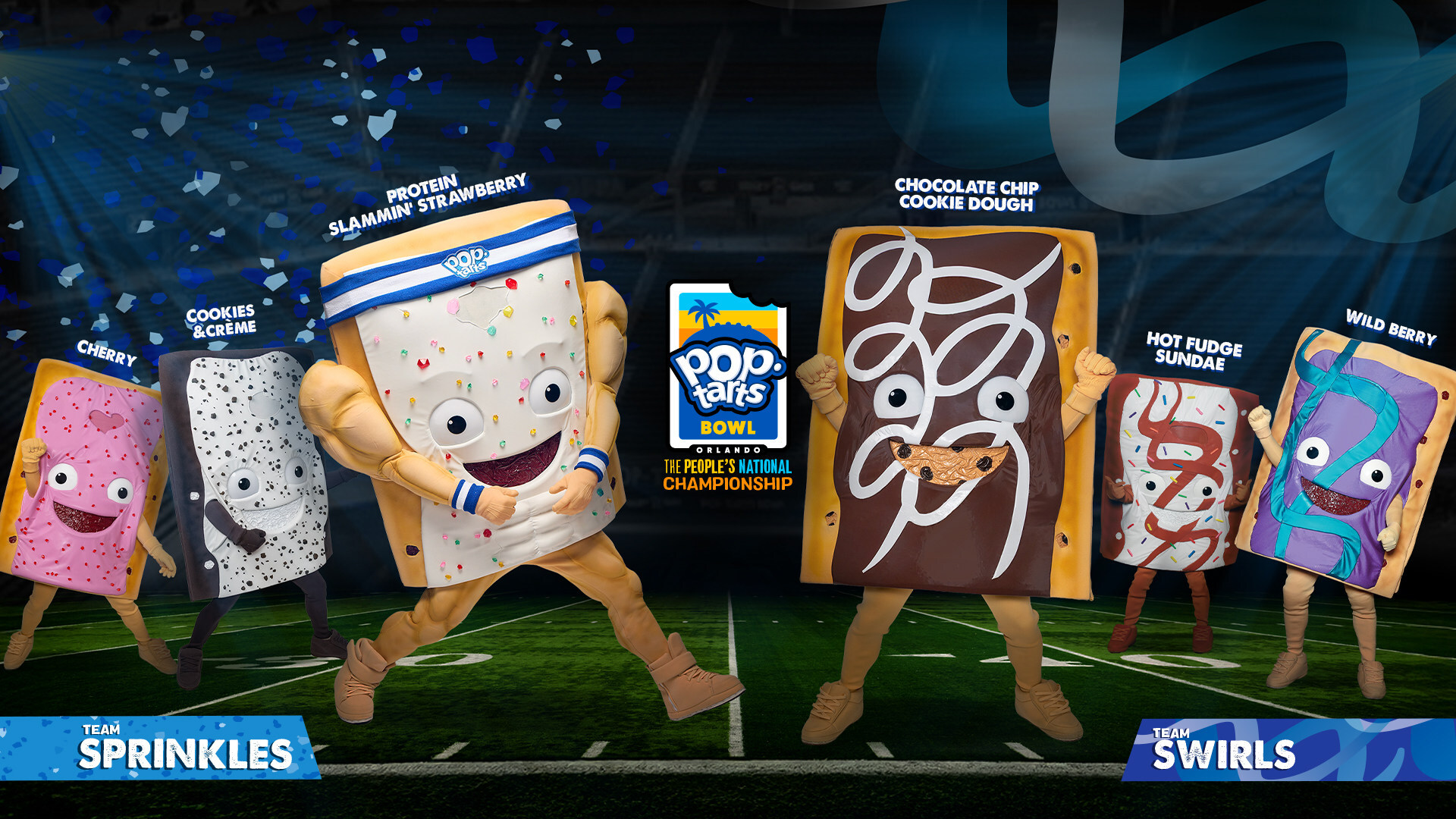 Meet the 2025 Pop-Tarts™ Bowl Edible Elite: Pop-Tarts® Unwraps Rosters ...