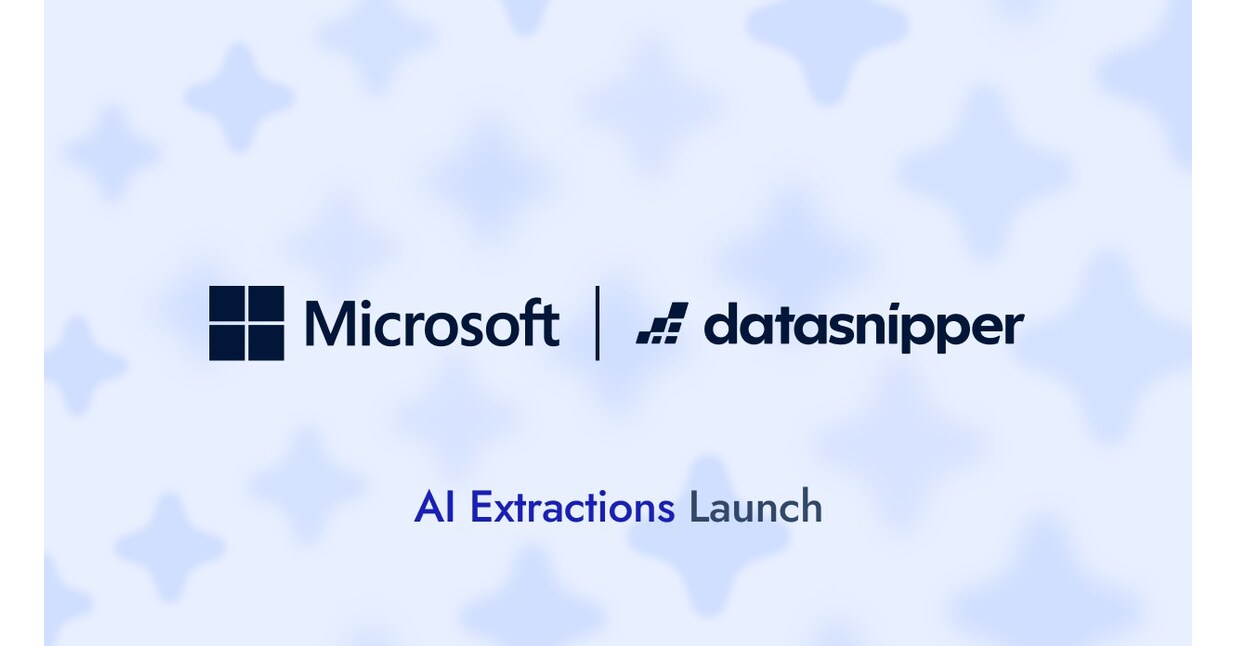 DataSnipper Launches AI Extractions in Collaboration with Microsoft