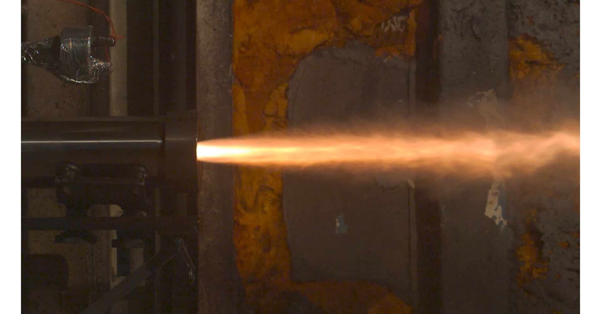 Successful Hot Fire Test on a Solid Rocket Motor Thrust Chamber ...