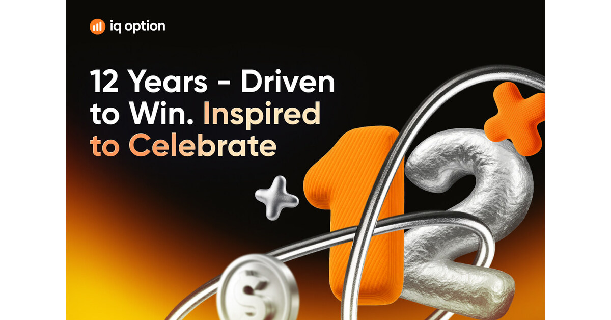 IQ Option Marks Its 12th Anniversary and Launches a $56,000 Tournament