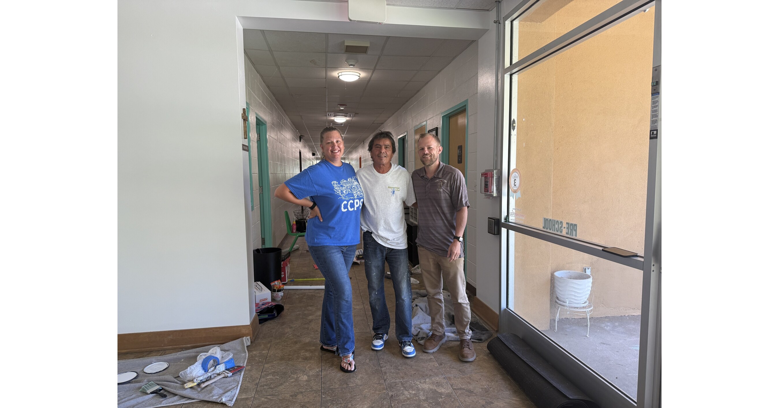 Local Painters Volunteer to Refresh Community Christian Preschool in ...