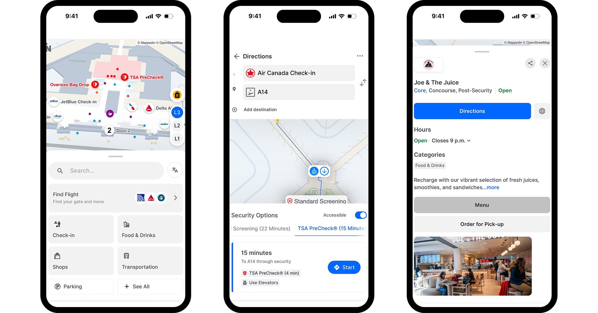 Indoor-Kartierung von Mappedin unterstützt neues Terminal des ...