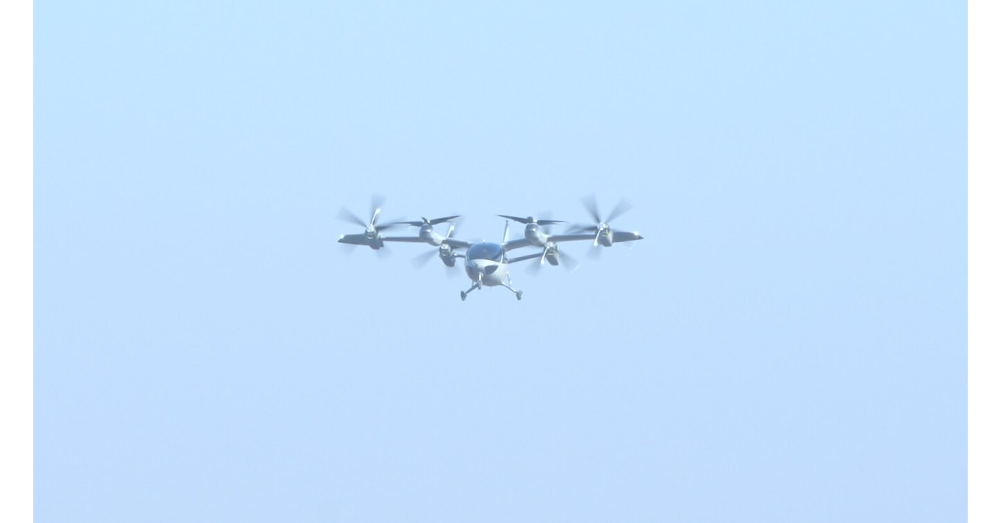 TCab Tech E20 eVTOL Successfully Completes Transition Flight Tests