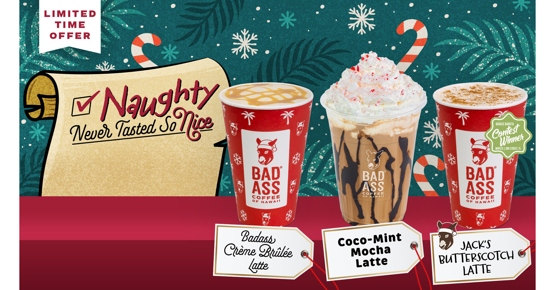 Naughty Never Tasted So Nice: Bad Ass Coffee of Hawaii Drops Its ...