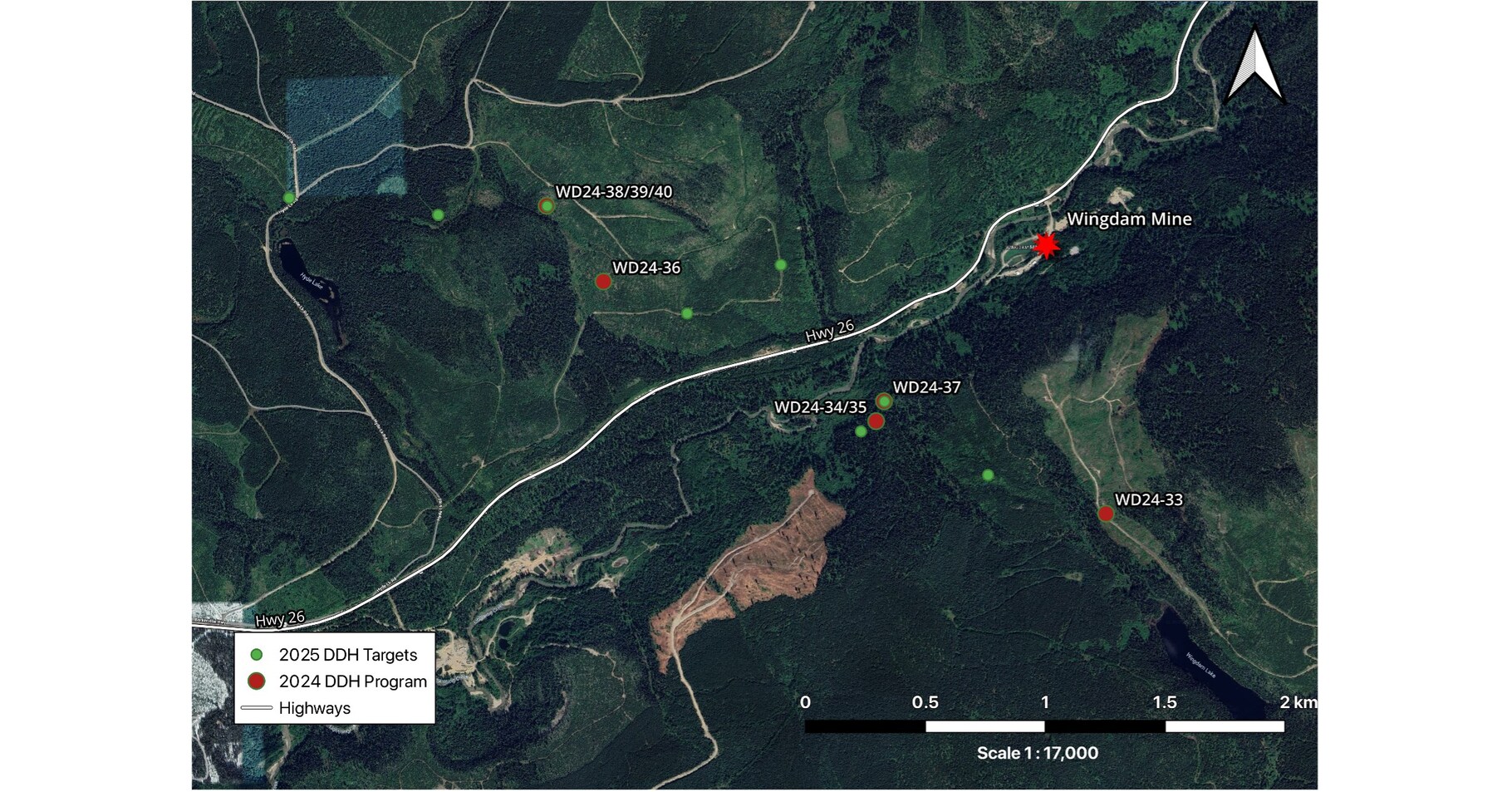 Omineca Begins Follow Up Diamond Drill Program at Wingdam