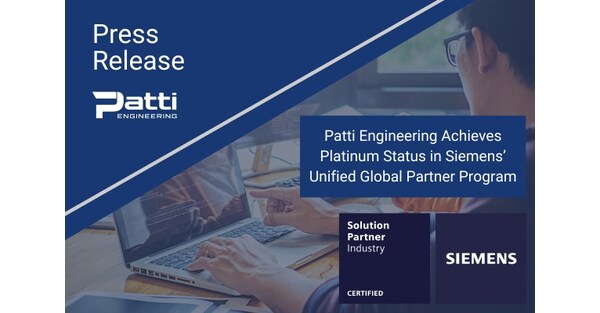 Patti Engineering Achieves Platinum Status in Siemens Unified Global ...