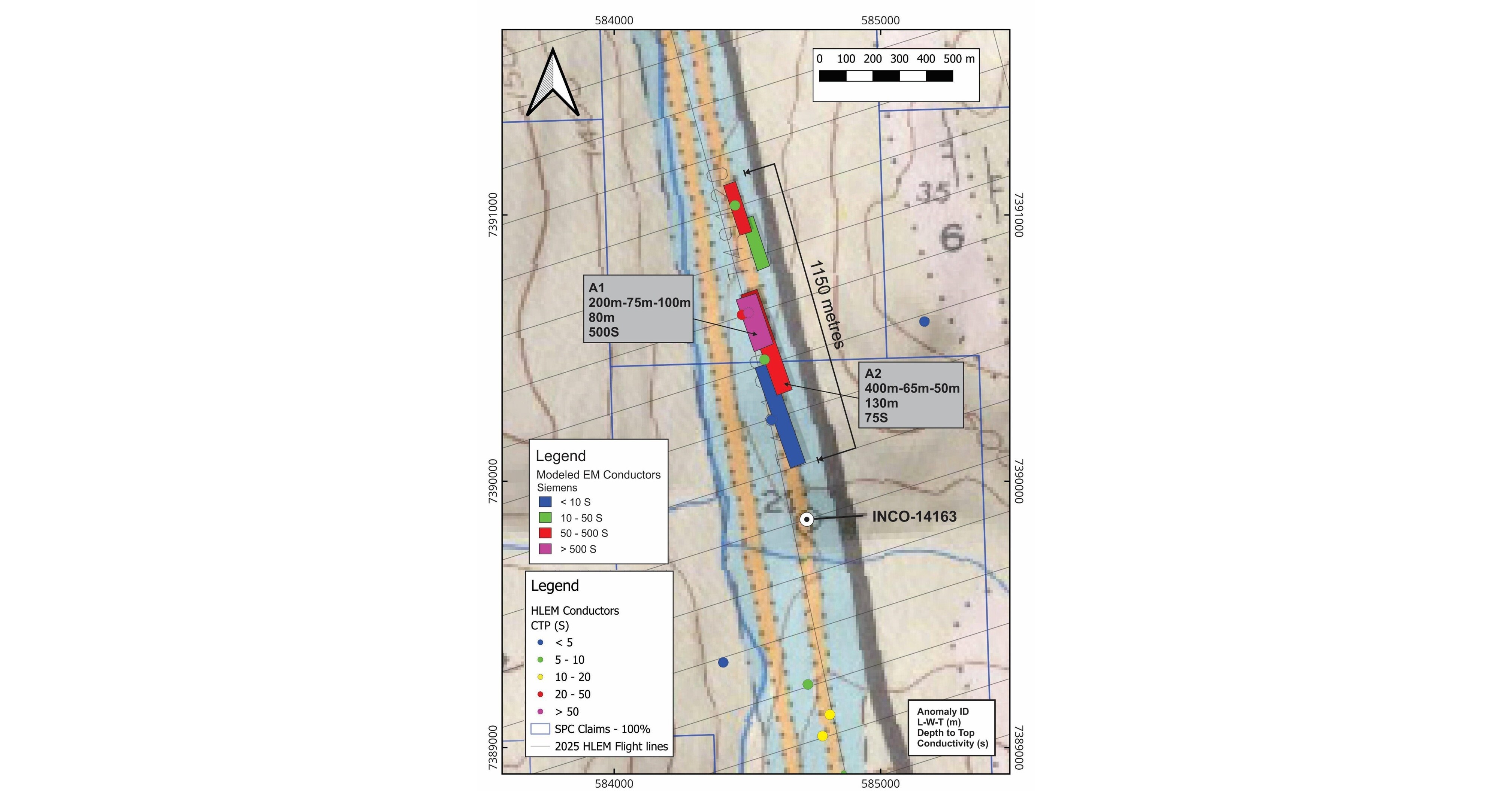 SPC Nickel Identifies Extensive High Conductivity EM Targets at the ...
