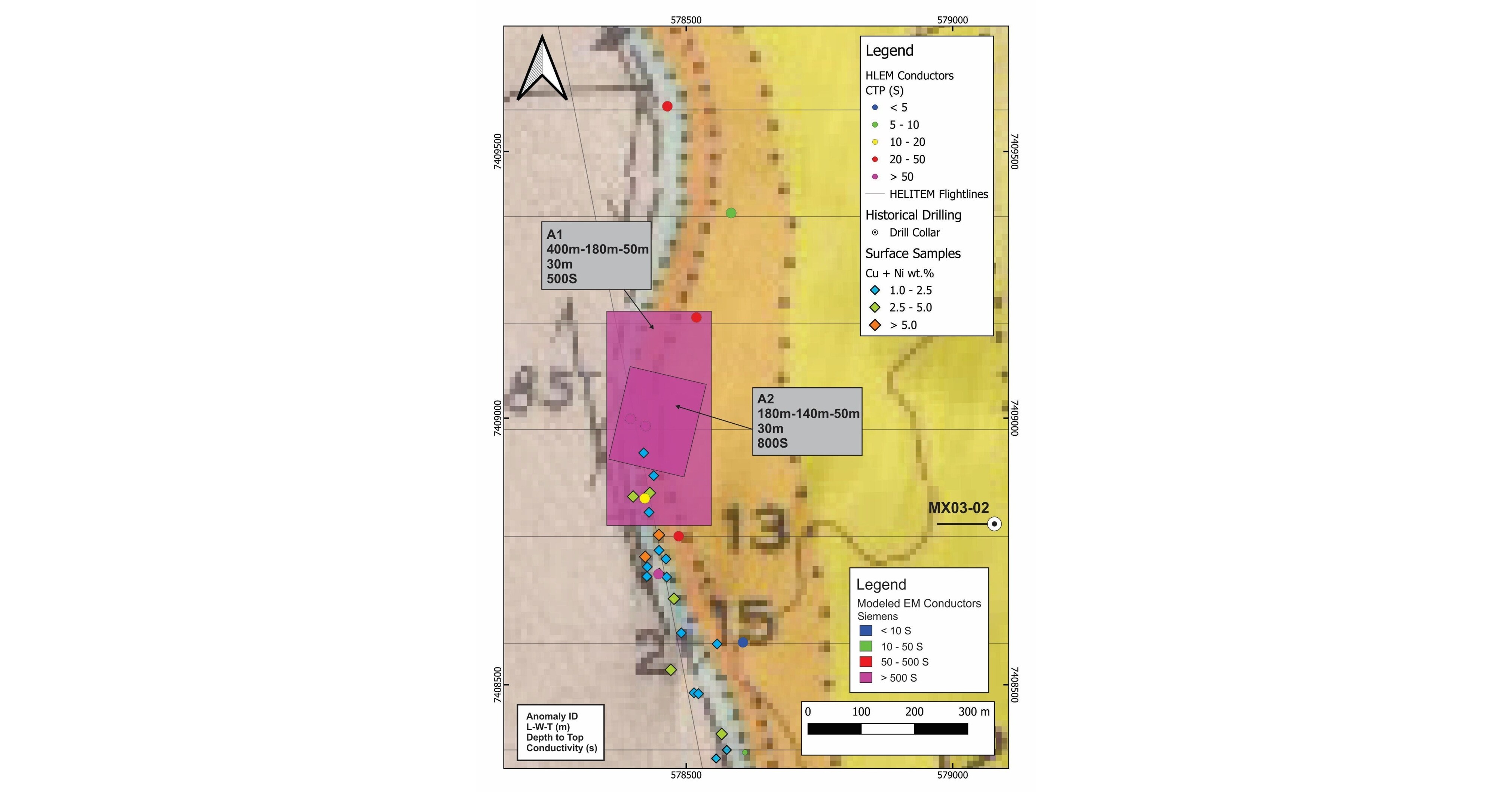 SPC Nickel Identifies Extensive High Conductivity EM Targets at the ...