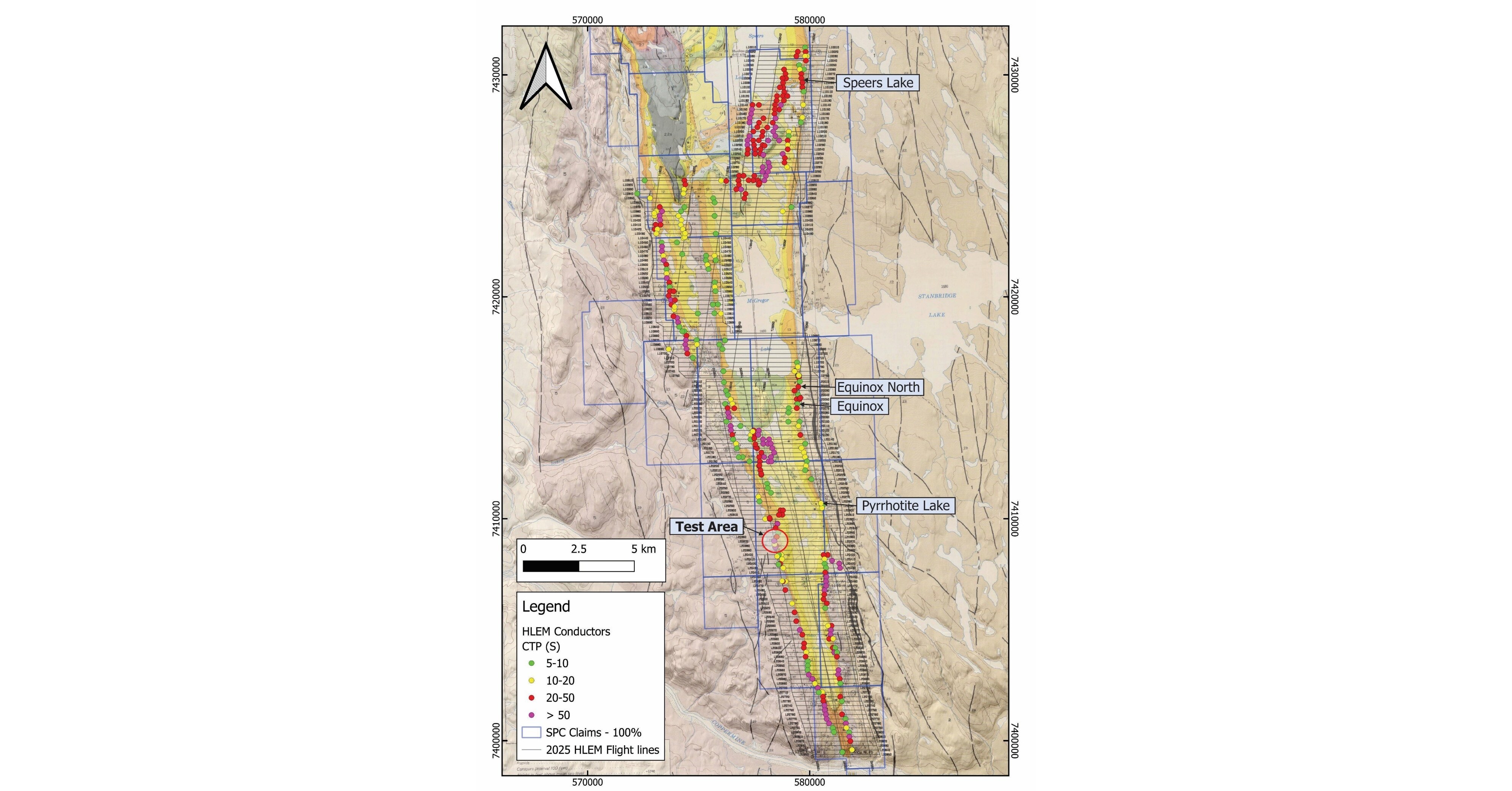 SPC Nickel Identifies Extensive High Conductivity EM Targets at the ...