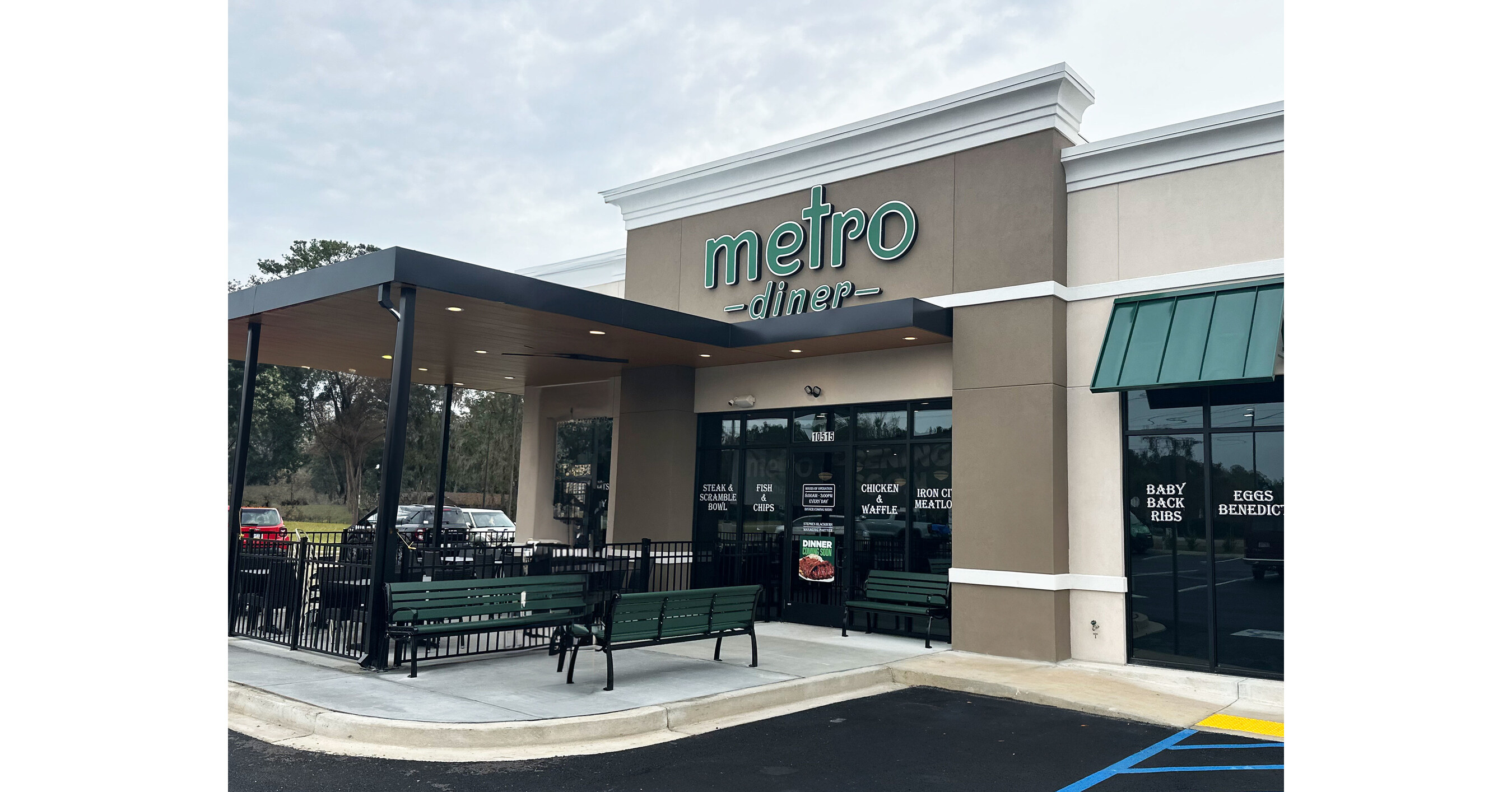 METRO DINER OPENS NEW LOCATION IN BRUNSWICK, GEORGIA