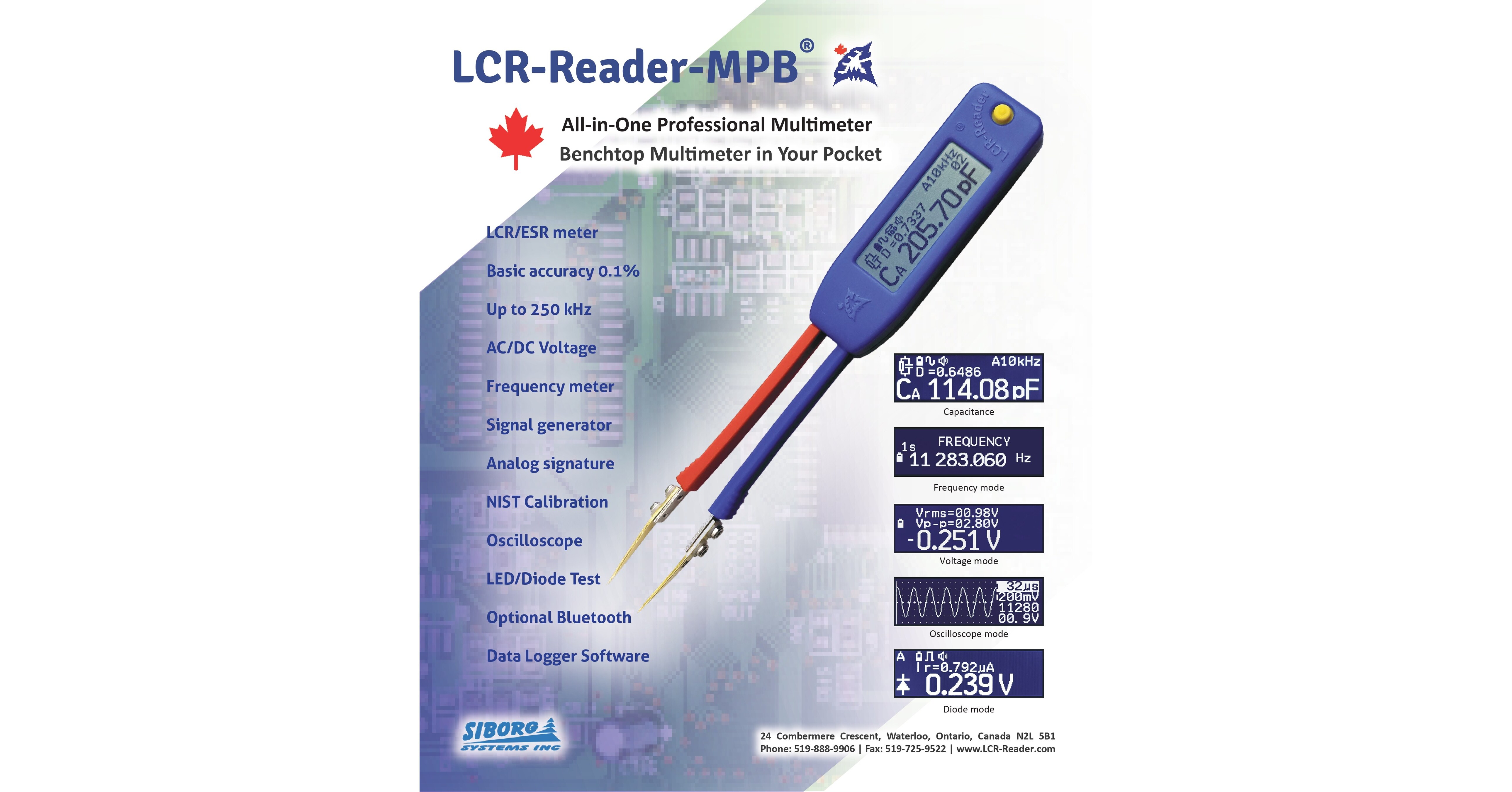 Professional Benchtop Performance in Your Pocket: Siborg Showcases ...