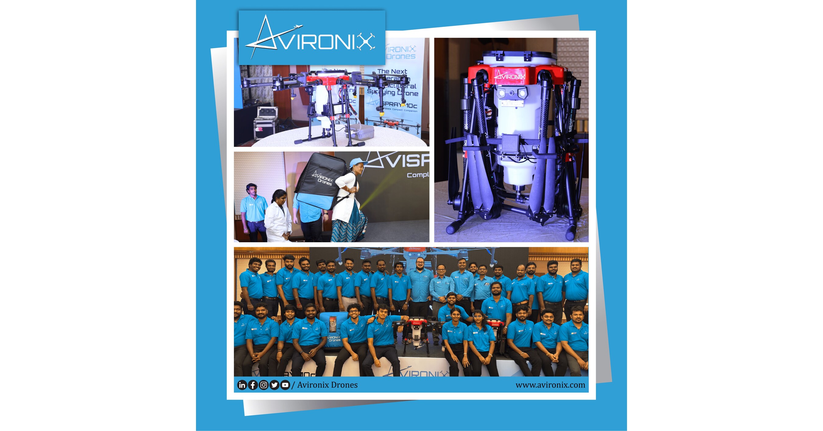 AvironiX Unveils AviSpray-10c, a Backpack-Sized Agricultural Spraying ...