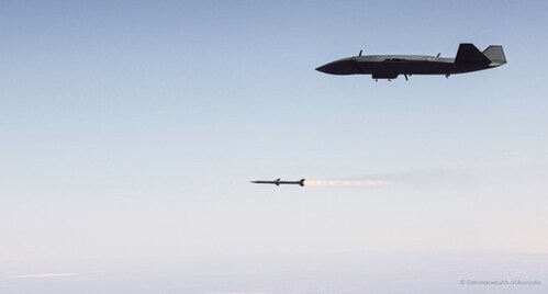 Boeing, RAAF Achieve CCA Missile Fire from MQ-28 Ghost Bat