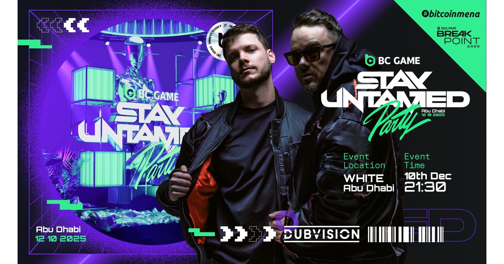 BC.GAME to Host "Stay Untamed" Night During Abu Dhabi's Packed Web3 ...