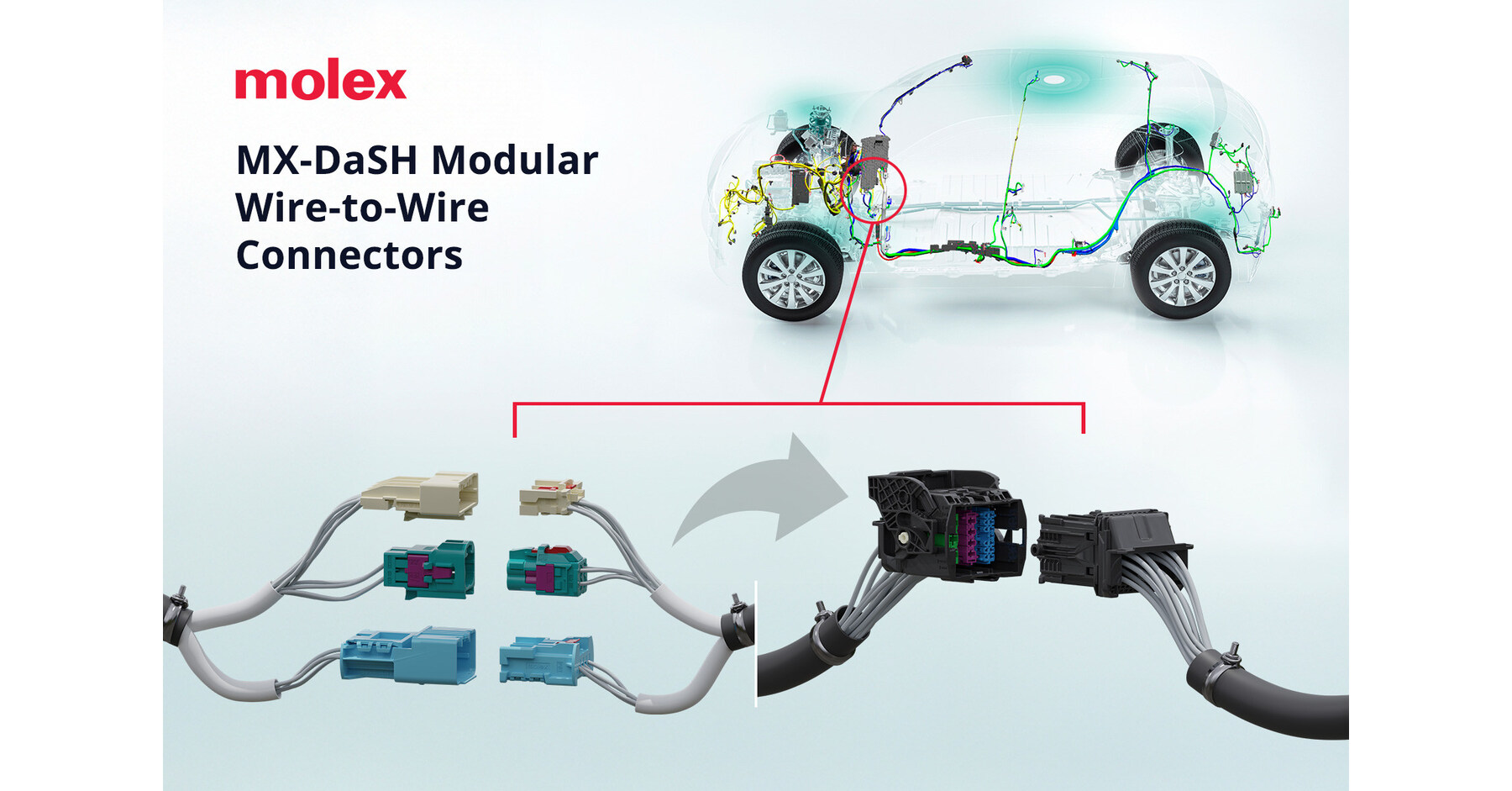 Molex Unveils MX-DaSH Modular Wire-to-Wire Connectors, Cutting Cost and ...