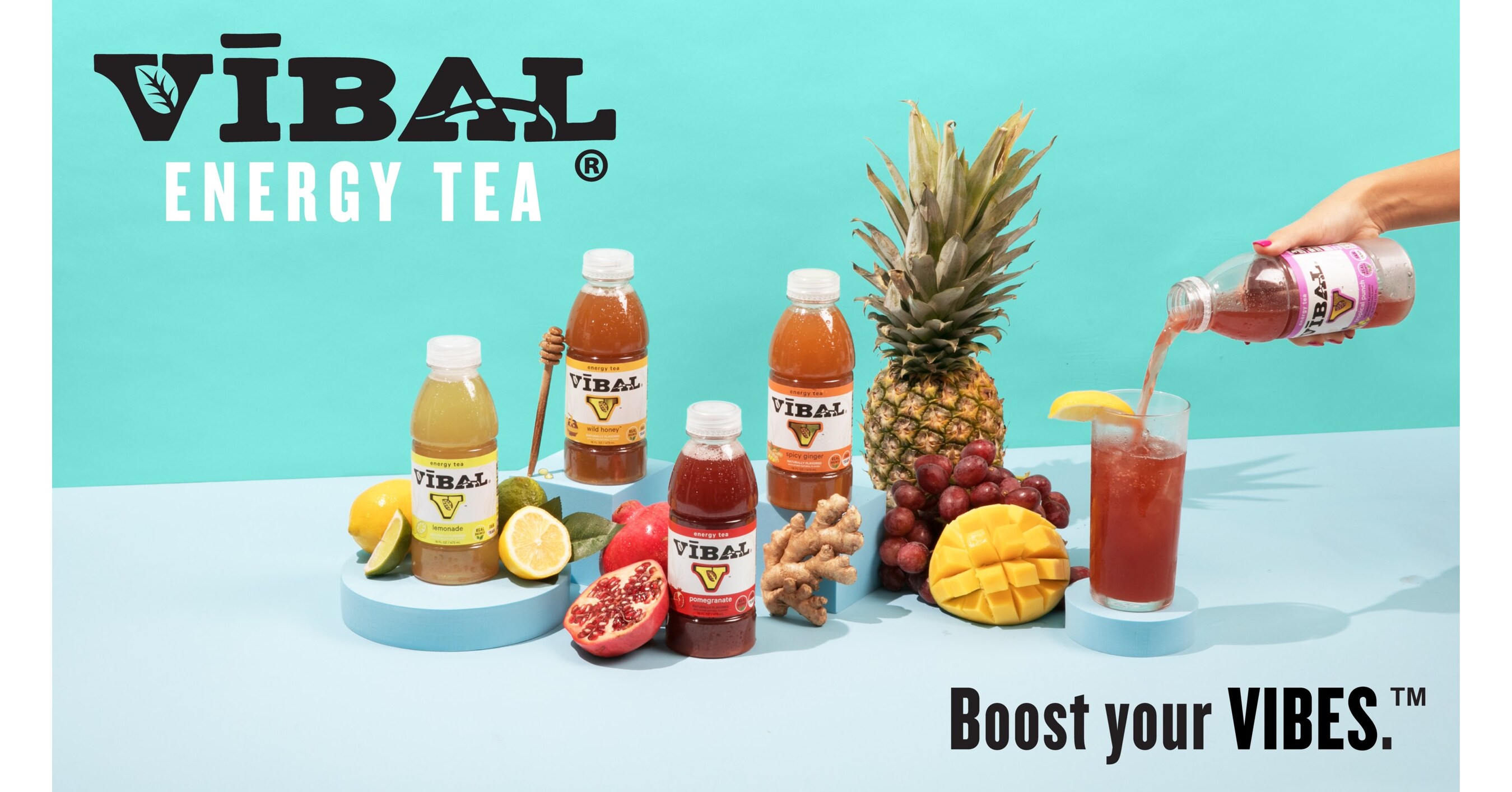VIBAL ENERGY TEA brews up more good VIBES & BALANCED energy