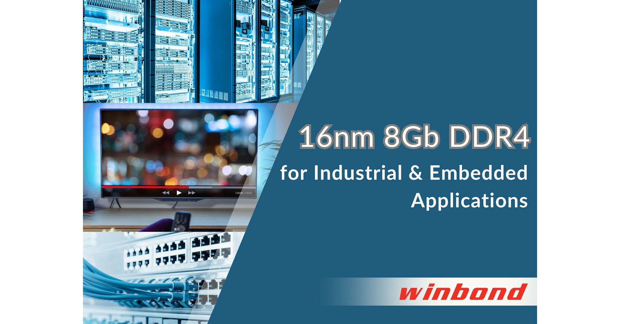 Winbond Launches 8Gb DDR4 DRAM Built on Advanced 16nm Process ...