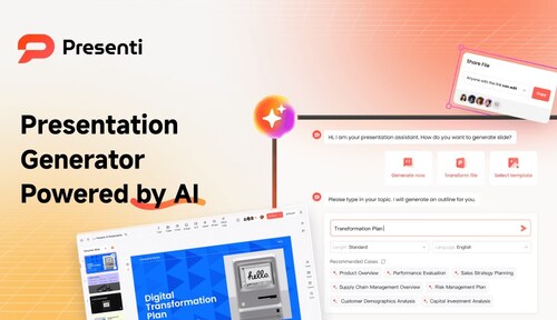 Presenti.ai Launches Enhanced AI Presentation Maker, Positioned as ...