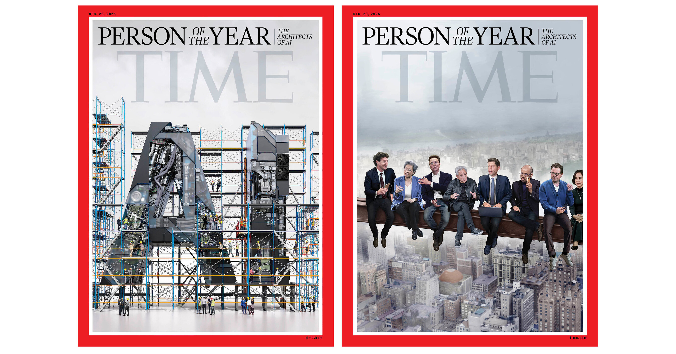 TIME Names the 2025 TIME Person of the Year: The Architects of AI