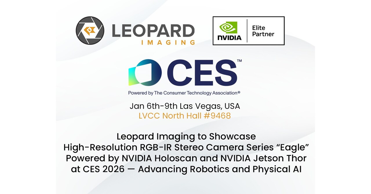 Leopard Imaging to Showcase High-Resolution RGB-IR Stereo Camera Series ...