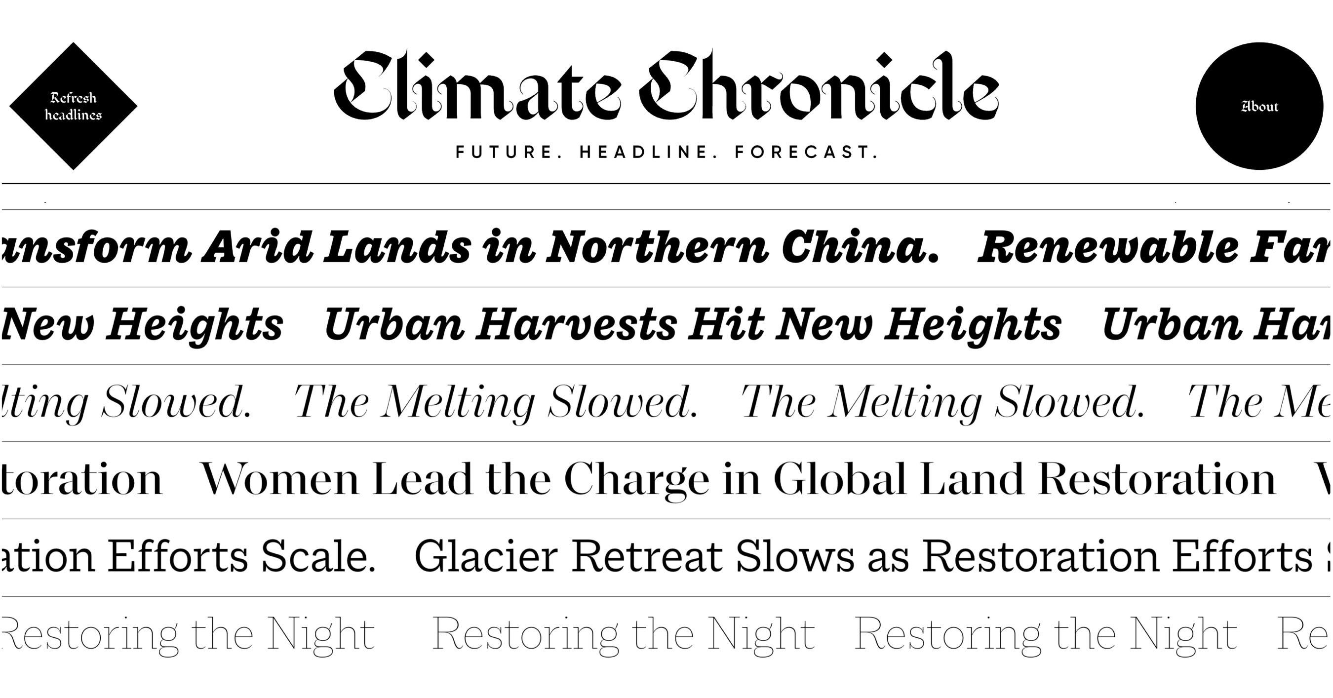 Monotype's Creative Directors Collaborate with Bruce Mau Design to Reimagine Climate Future ...