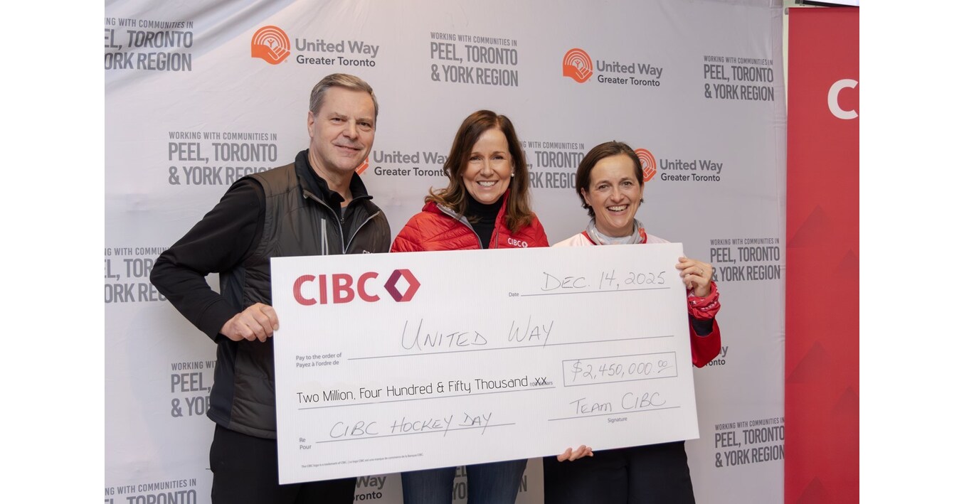 CIBC Hockey Day for United Way raises $2.45 million - Dec 15, 2025