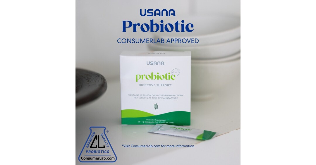 Trust Your Gut--USANA's Probiotic Earns ConsumerLab.com Seal of Approval