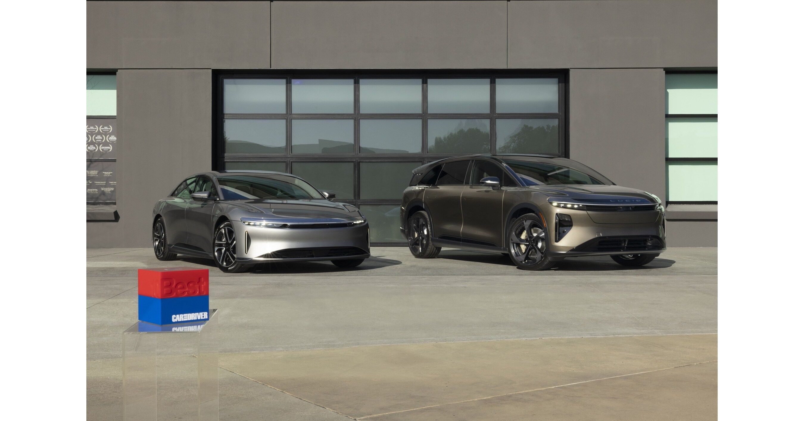 Lucid Gravity SUV and Lucid Air Sedan Named to Car and Driver's ...