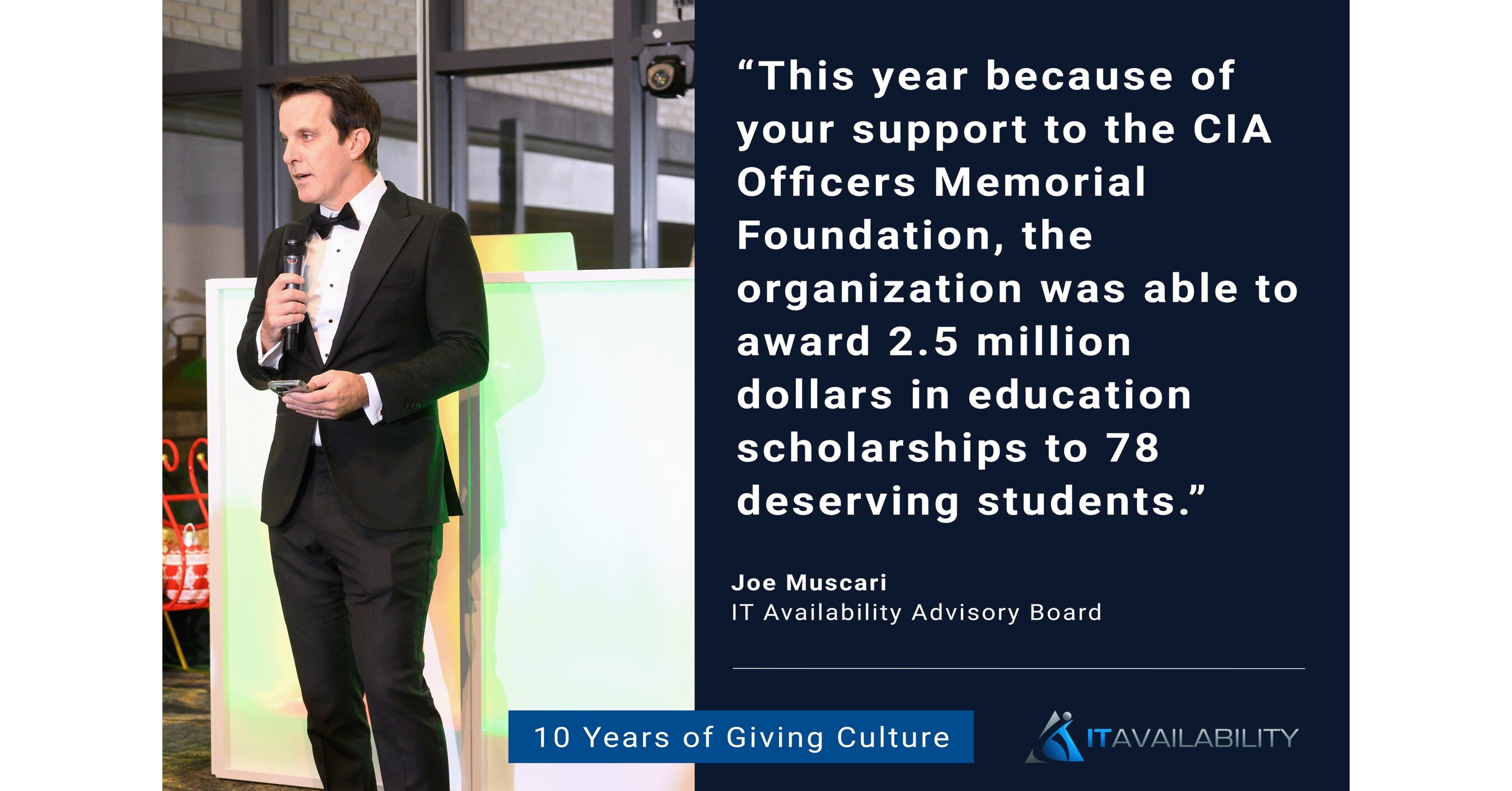 IT Availability Honors 10 Years of Giving Culture by Spotlighting ...