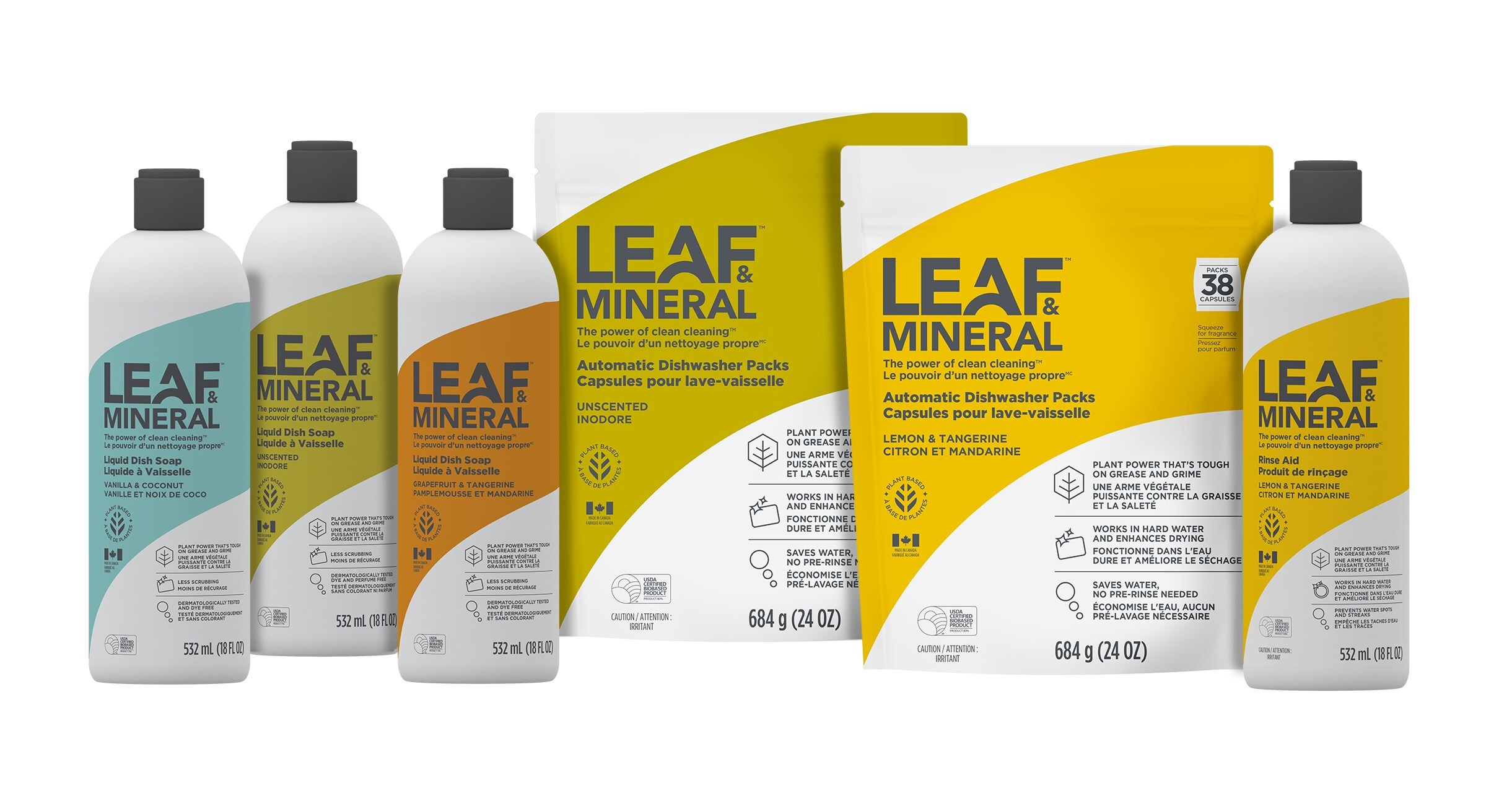 Leaf & Mineral™, Canada's new science-driven cleaning brand ...