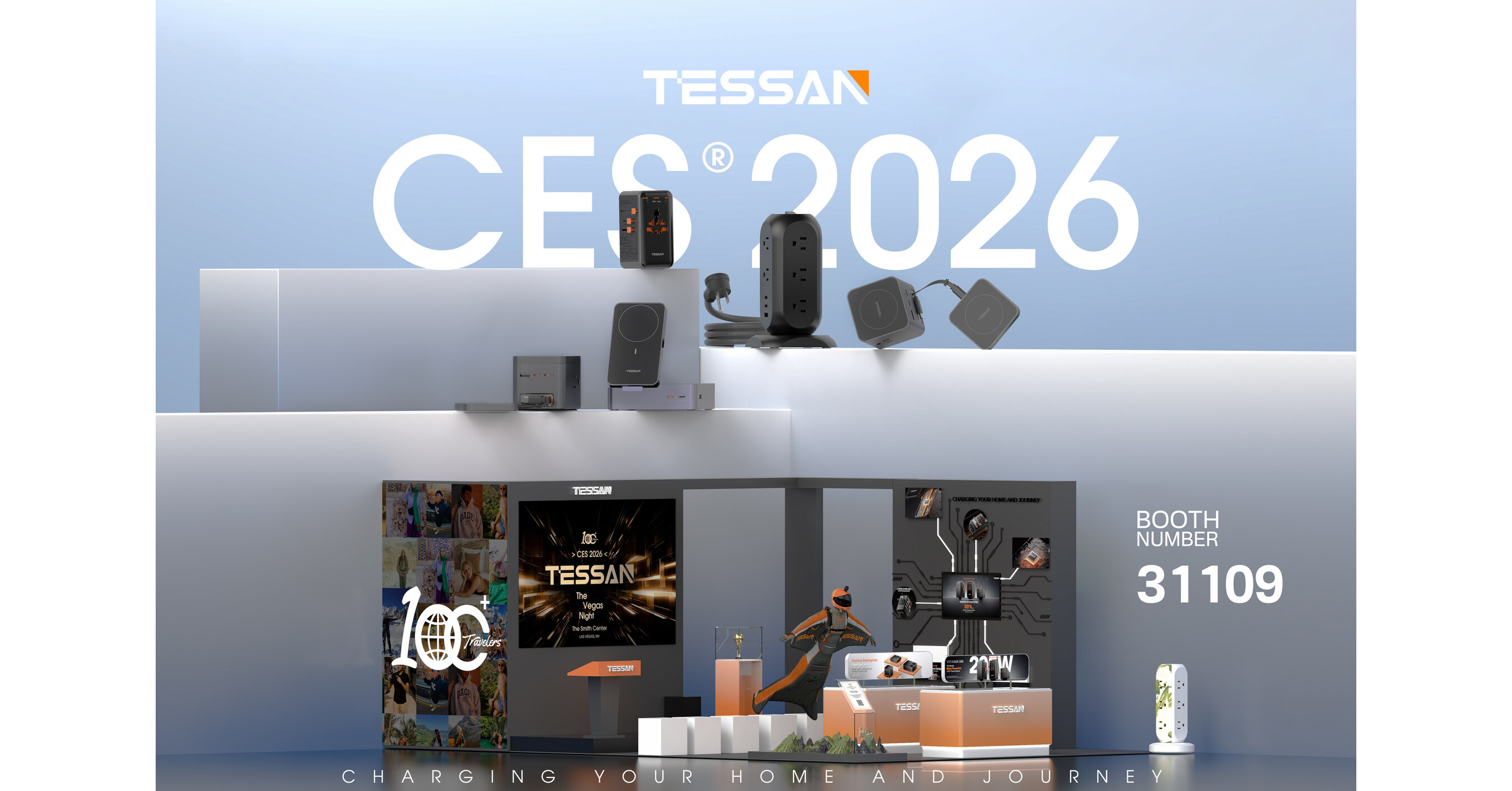 TESSAN to Redefine Global Mobility at CES 2026 with '100 Travelers ...