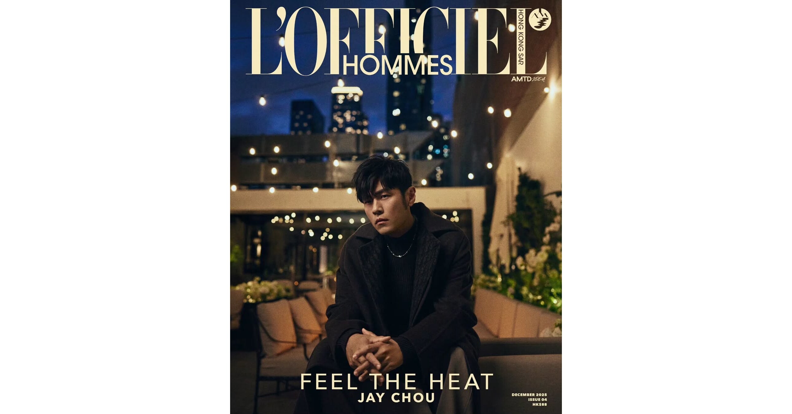 L'OFFICIEL Launches a Remarkable Global Project Featuring Jay Chou on ...