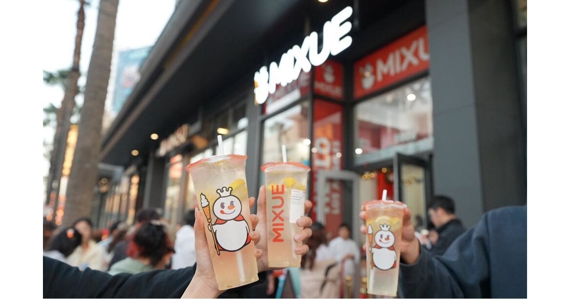 Mixue Debuts in U.S. with First Store Opening