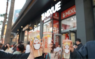 Mixue Debuts in U.S. with First Store Opening