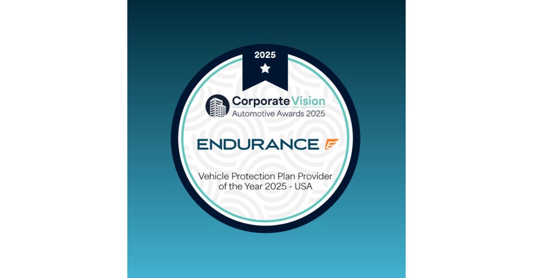 Endurance Claims "Vehicle Protection Provider of the Year" Title at ...