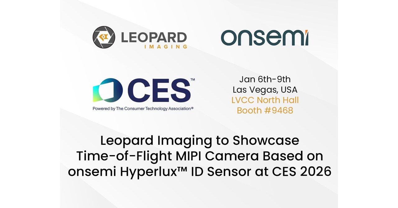 Leopard Imaging to Showcase Time-of-Flight (ToF) MIPI Camera Based on ...