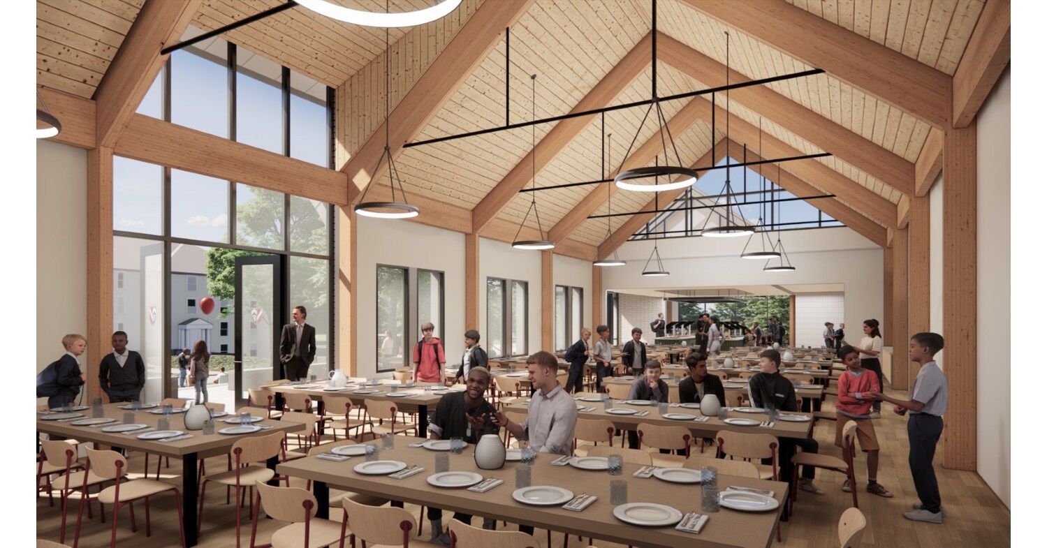 Gilbane Building Celebrates Topping Off of The Fessenden School's New ...