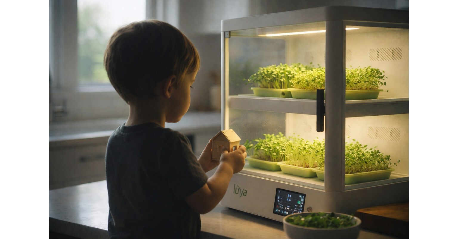 Luya Unveils the World's First AI-Powered Microgreens Nutrition System ...