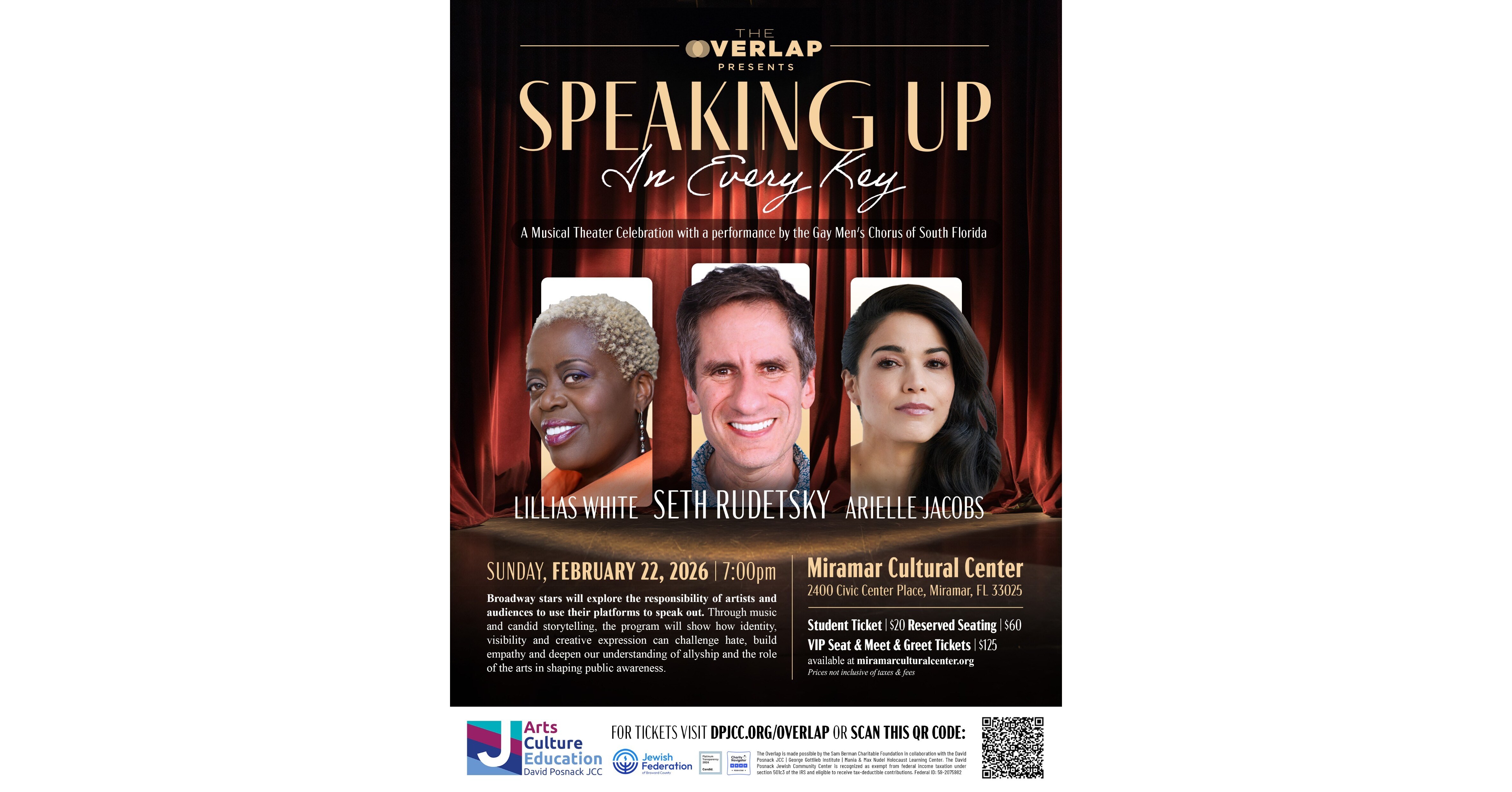 Broadway Stars Coming to South Florida: The DPJCC Overlap Presents ...