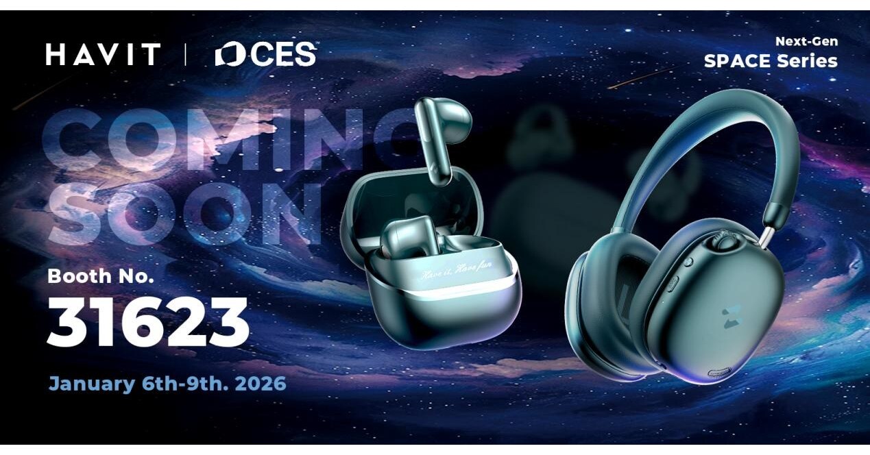 HAVIT presentará la serie SPACE en CES 2026: tecnología insignia y ...