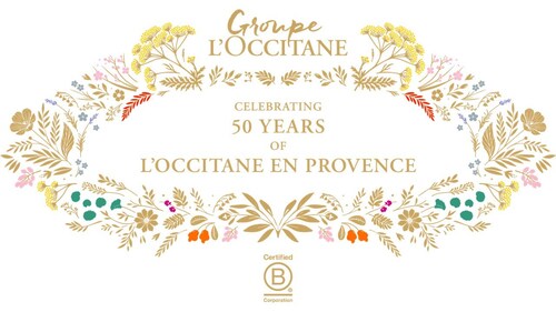 Le Groupe L'OCCITANE célèbre les 50 ans deL'Occitane en Provence