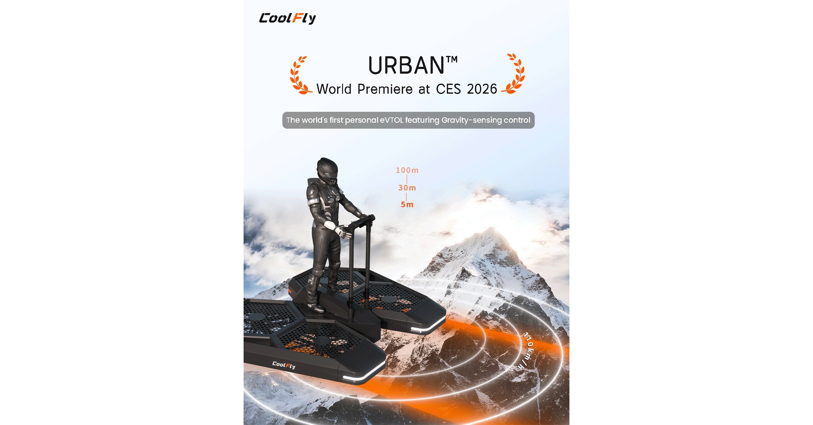 COOLFLY to Debut at CES 2026: Redefining the Era of Ultralight Personal ...